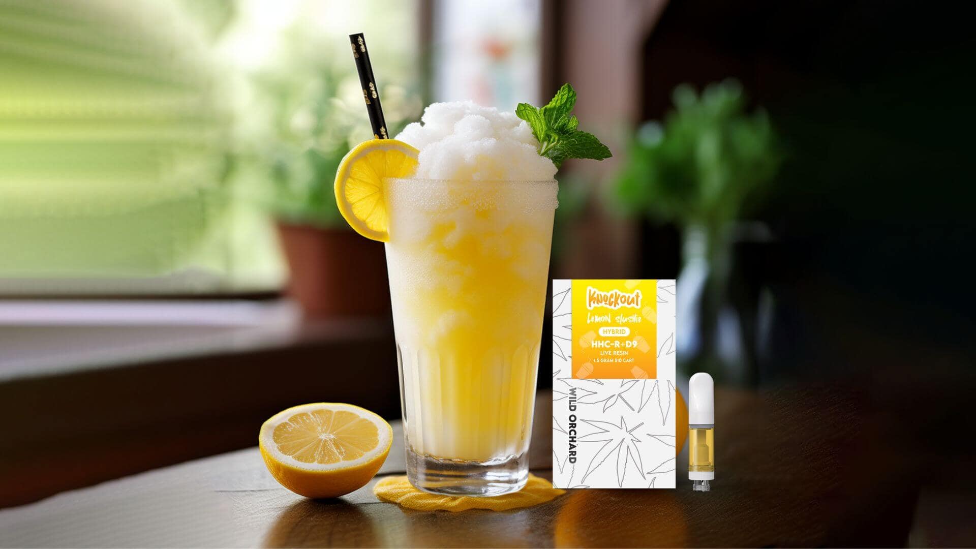 Knockout “Lemon Slushie” HHC-R Live Resin 510 Cart Review - Wild ...